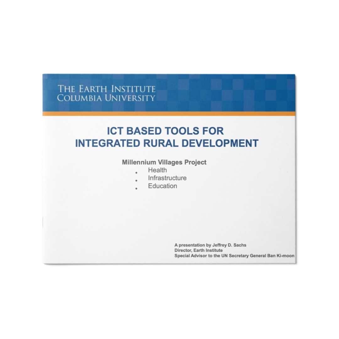 ICT Based Tools for Integrated Rural Development - Broadband Commission